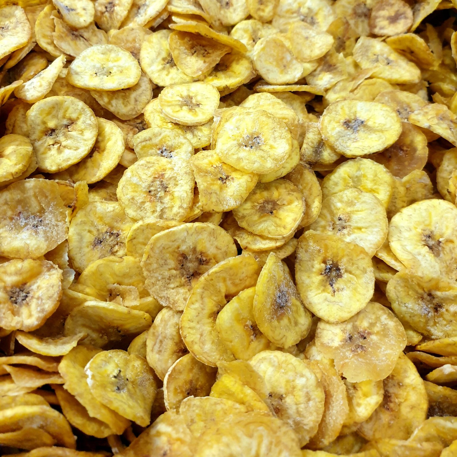 Bananenchips (rond) – Toko Sodiro